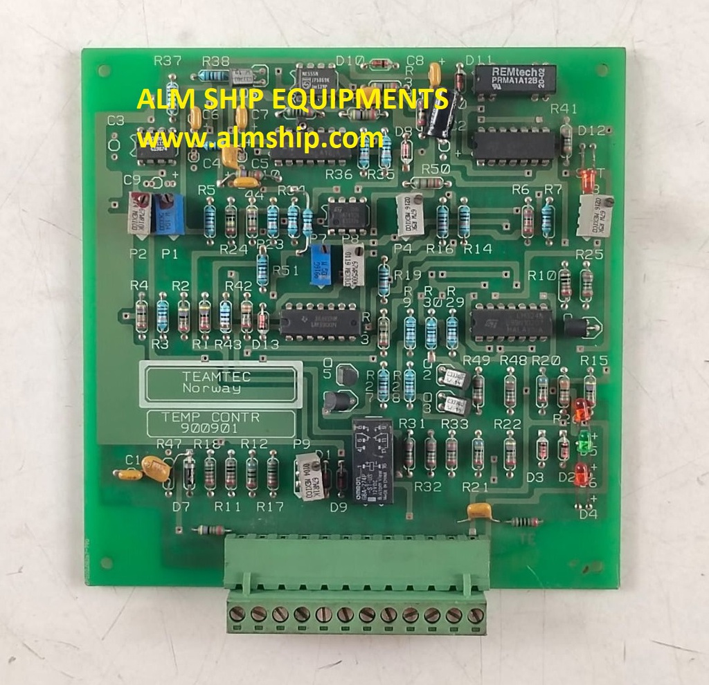 Teamtec 900901 Temperature Control Board | ALM SHIP EQUIPMENTS